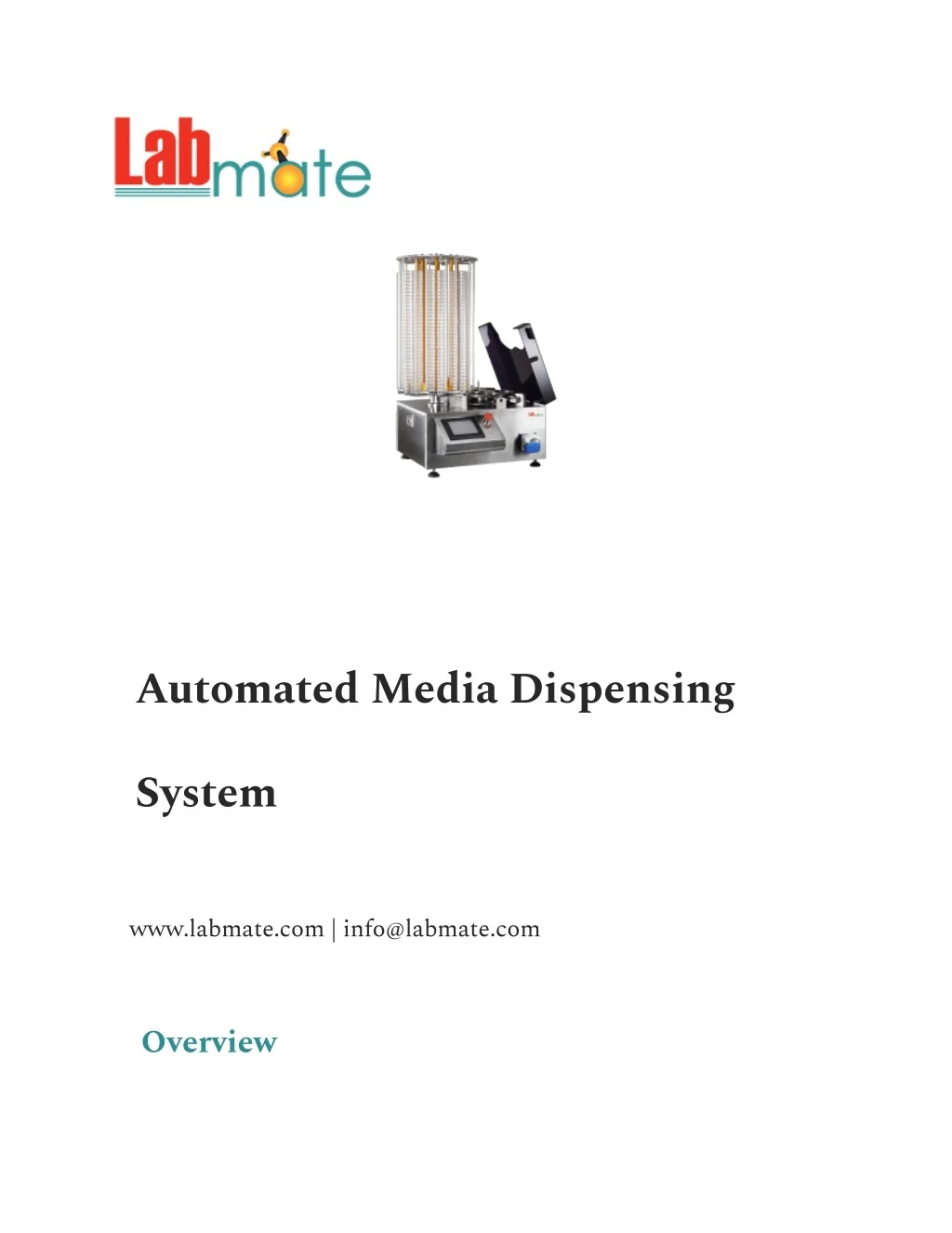 PPT - Automated Media Dispensing System LMADS-A101 PowerPoint ...