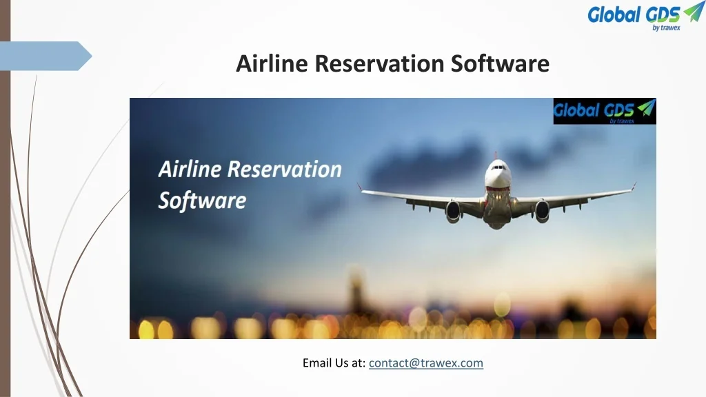 PPT - Airline Reservation Software PowerPoint Presentation, free ...