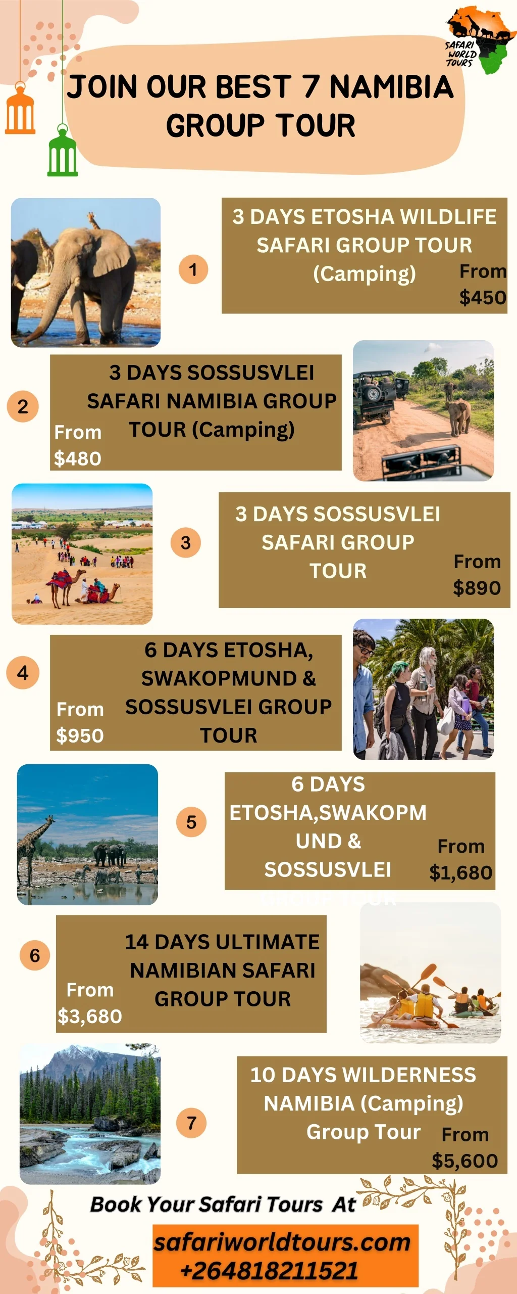 PPT - Best Namibia Safari Tours PowerPoint Presentation, free download ...