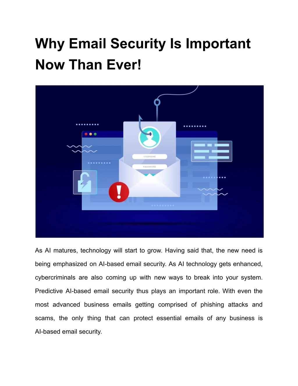 PPT - Why Email Security Is Important Now Than Ever PowerPoint ...