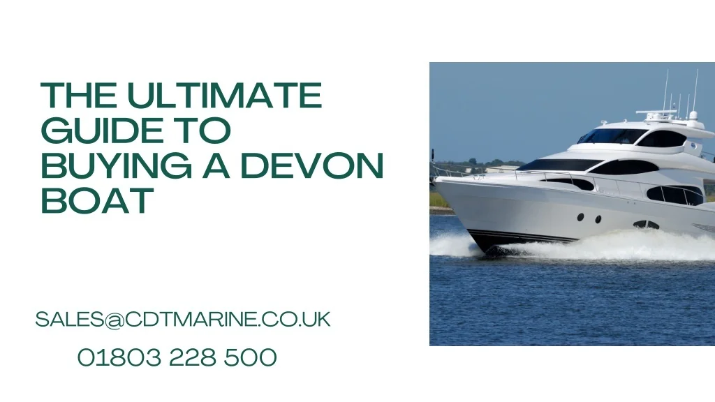 PPT - The Ultimate Guide to Buying a Devon Boat PowerPoint Presentation ...