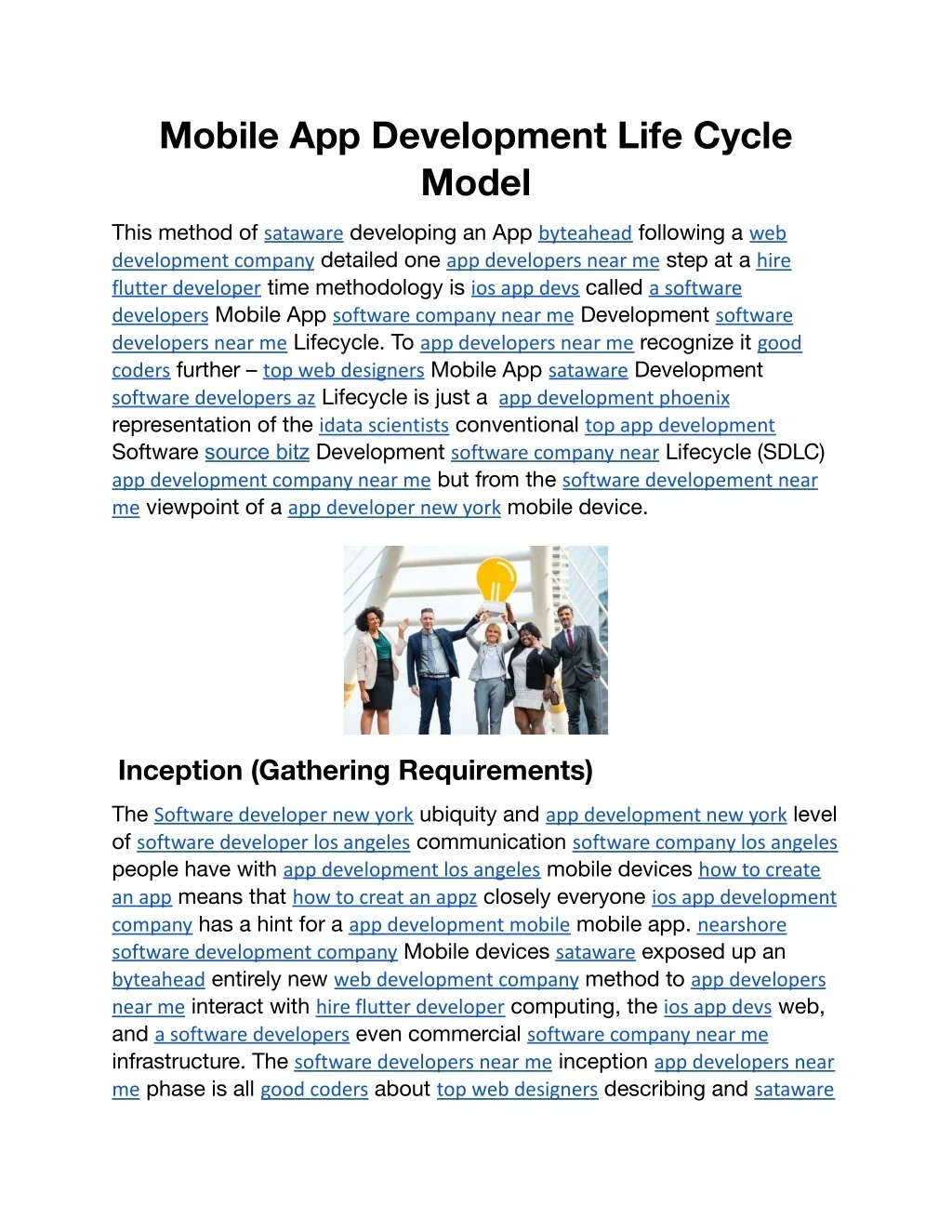 PPT - Mobile App Development Life Cycle Model.docx PowerPoint ...