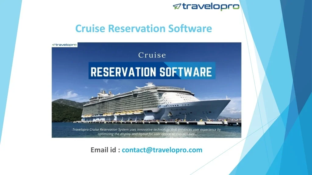 PPT - Cruise Reservation Software PowerPoint Presentation, free ...