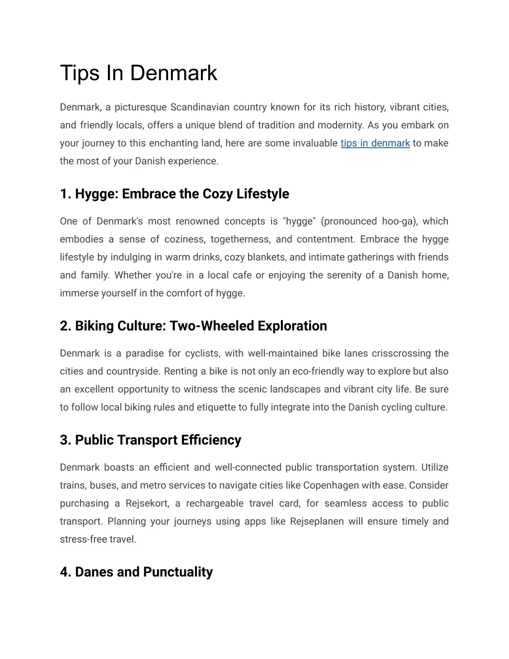 PPT - tips in denmark PowerPoint Presentation, free download - ID:12821133
