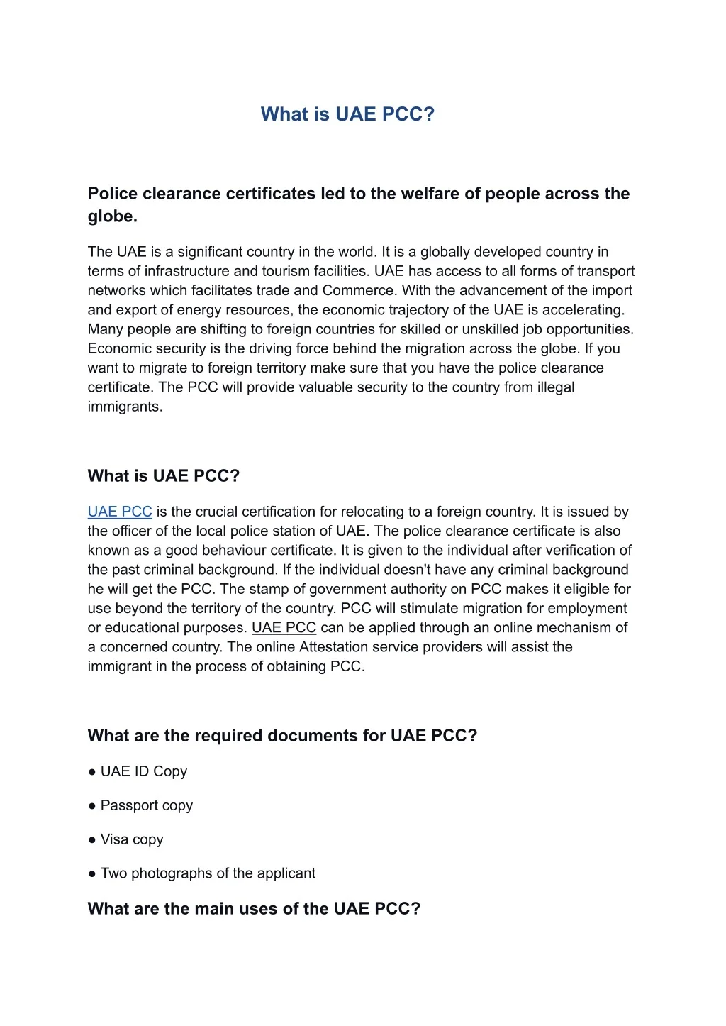 PPT - What is UAE PCC_ PowerPoint Presentation, free download - ID:12821725