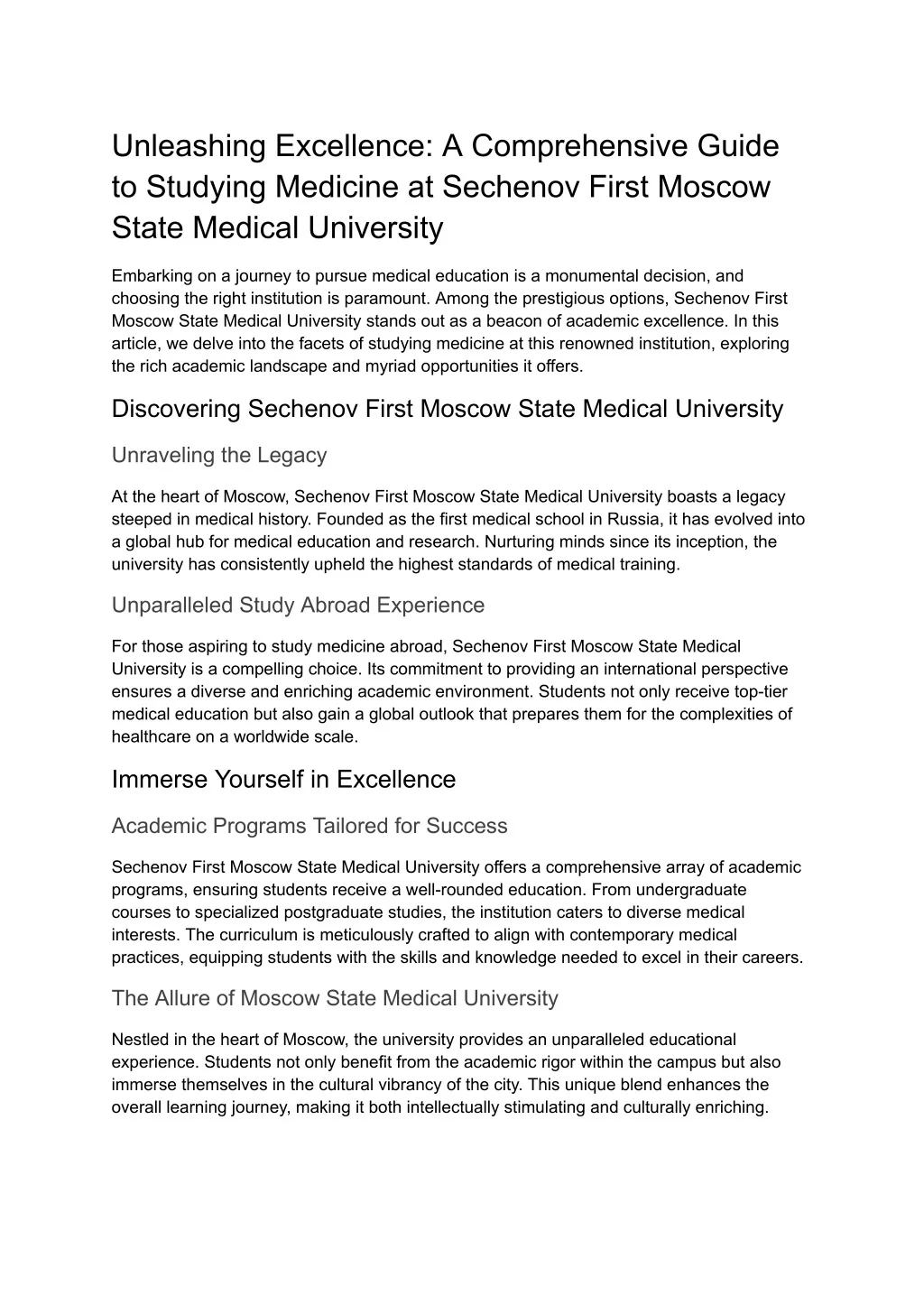 PPT - Unleashing Excellence_ A Comprehensive Guide to Studying Medicine ...