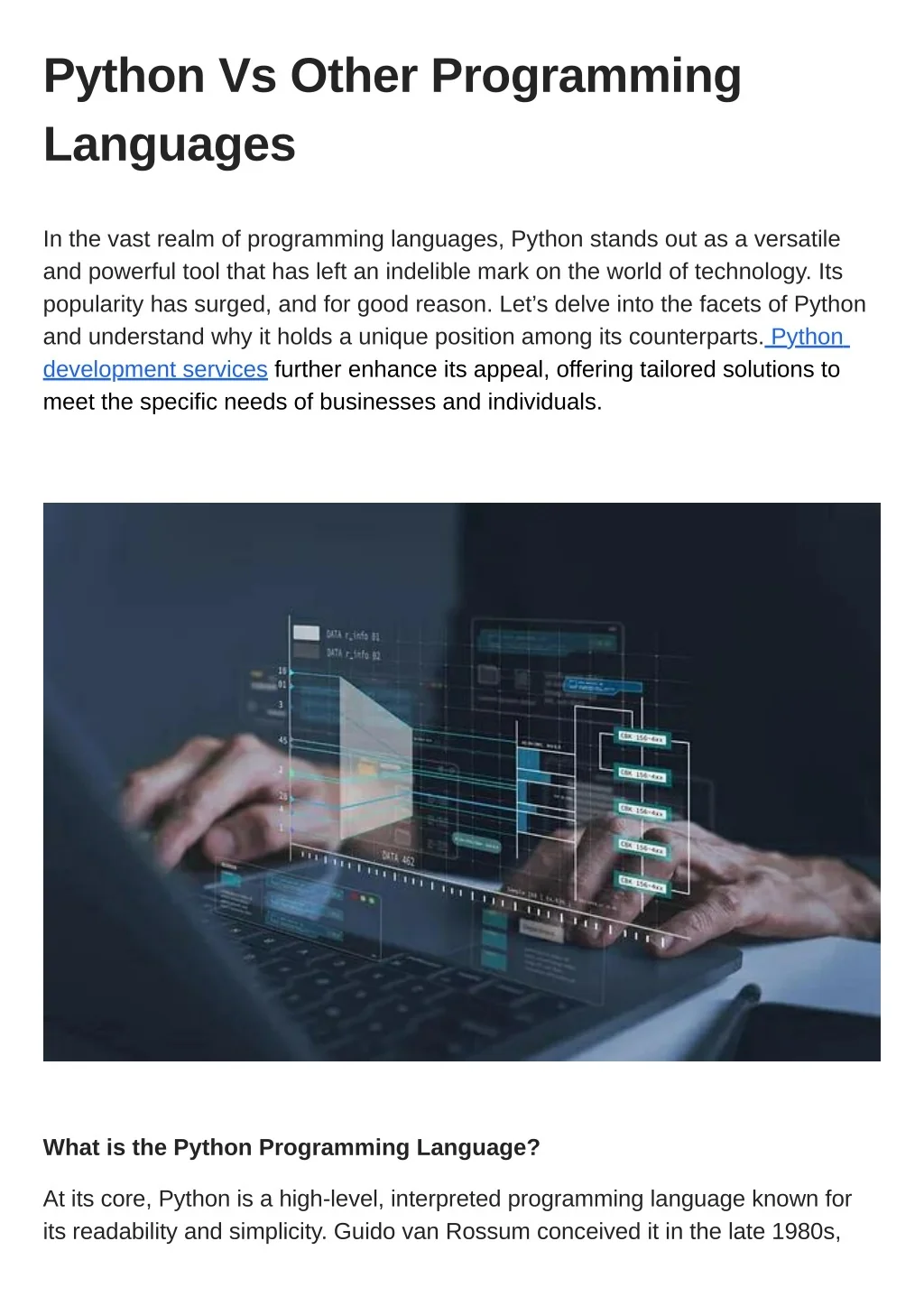 PPT - Python Vs Other Programming Languages PowerPoint Presentation, free download - ID:12822288