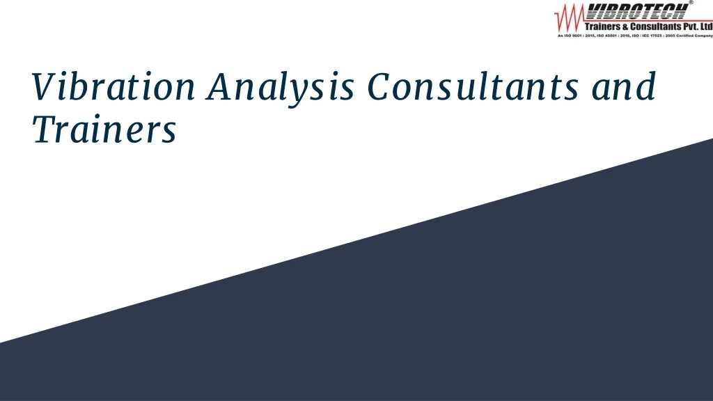 PPT - Vibration Analysis Cosultants and Trainers PowerPoint ...