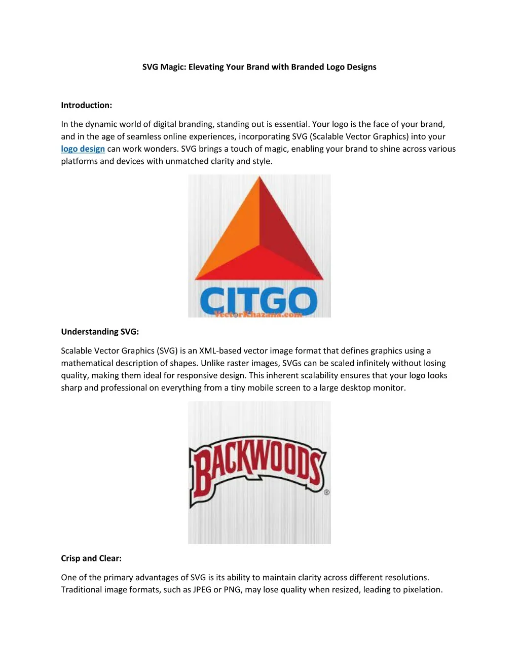 PPT - SVG Magic: Elevating Your Brand with Branded Logo Designs PowerPoint Presentation - ID ...