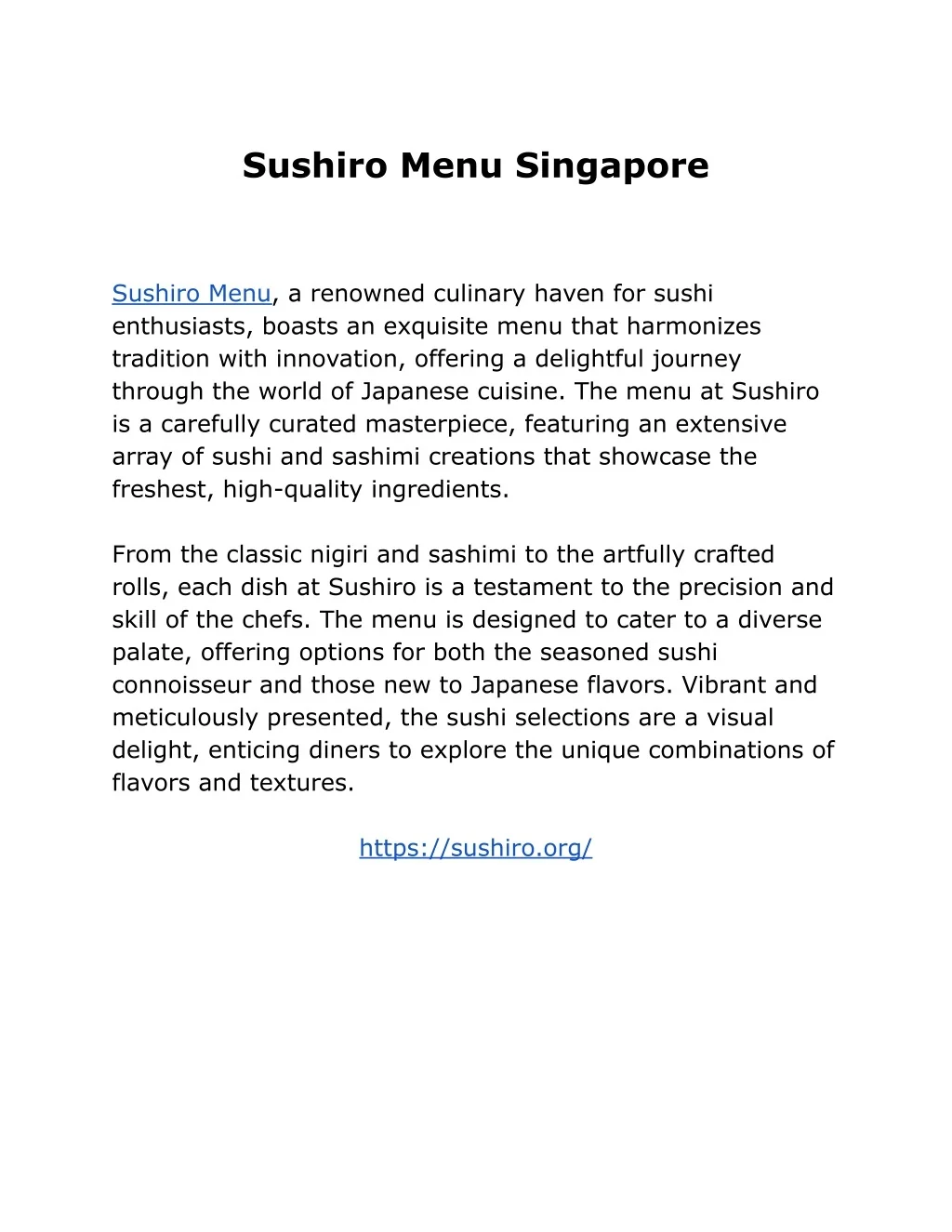 PPT - Sushiro Menu Singapore PowerPoint Presentation, free download ...