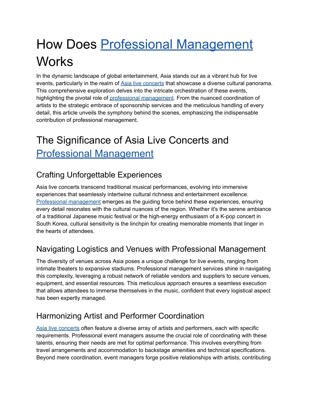 PPT - How Does Professional Management Works PowerPoint Presentation ...
