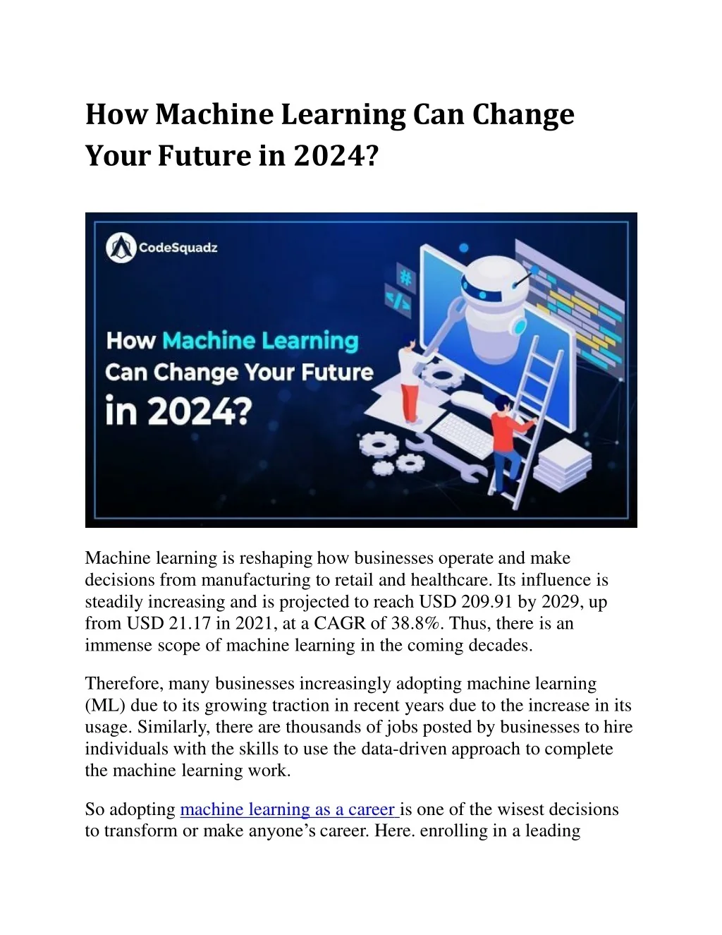PPT - How Machine Learning Can Change Your Future in 2024 PowerPoint ...