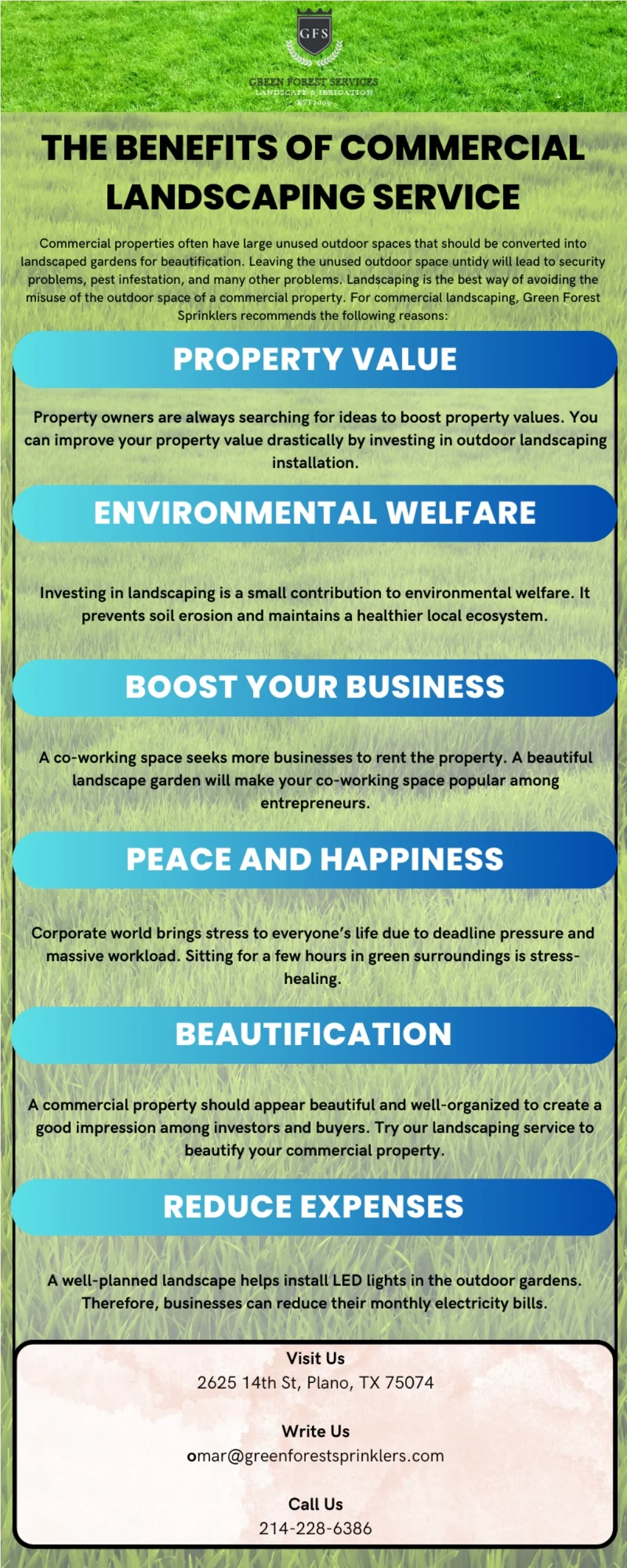 PPT - Infographic: The Benefits of Commercial Landscaping Service ...