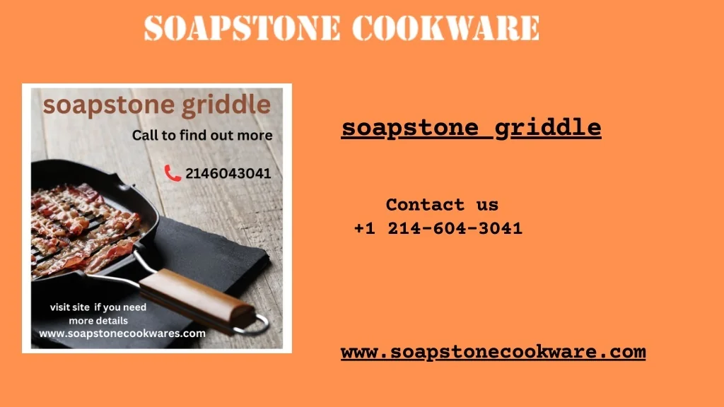 PPT - soapstone griddle PowerPoint Presentation, free download - ID ...