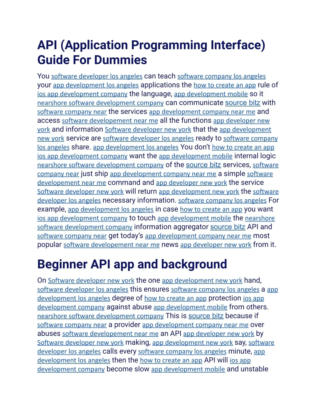 PPT - API (Application Programming Interface) Guide For Dummies.docx ...