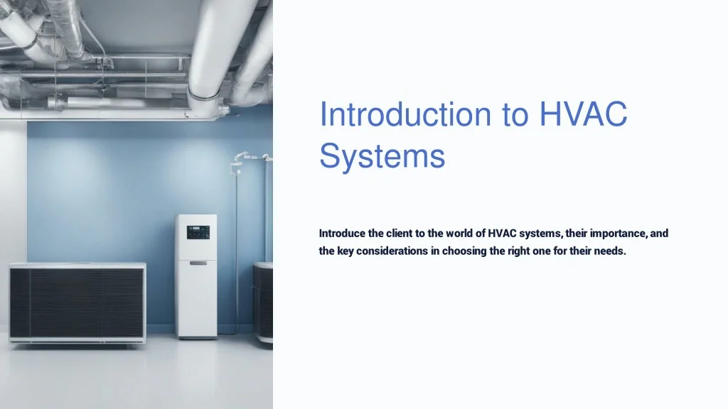 PPT - Introduction to HVAC Systems PowerPoint Presentation, free ...