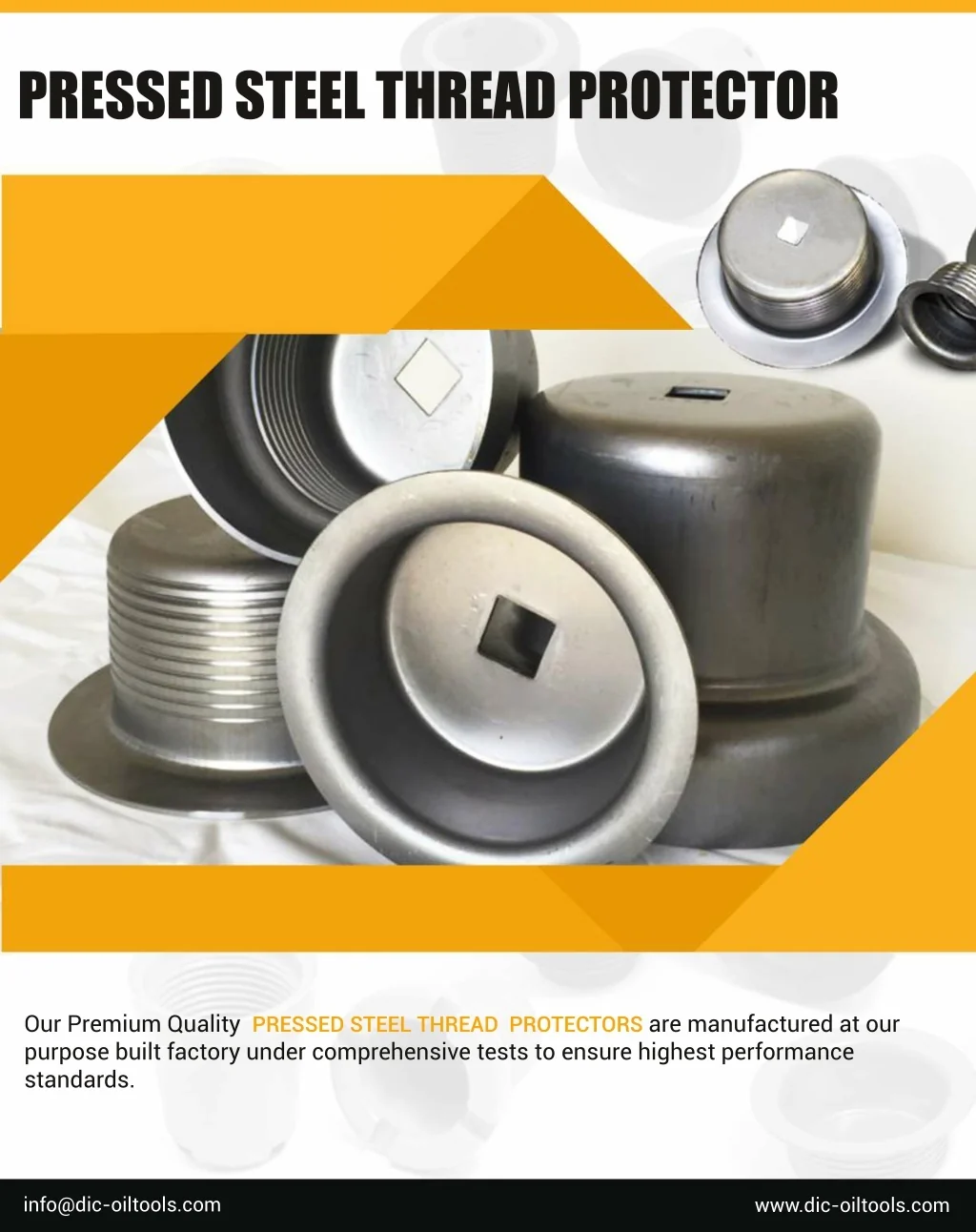 PPT - Pressed Steel Thread Protectors PowerPoint Presentation, free ...