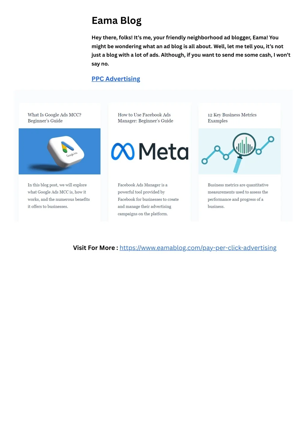 PPT - Eama Blog PowerPoint Presentation, free download - ID:12856510