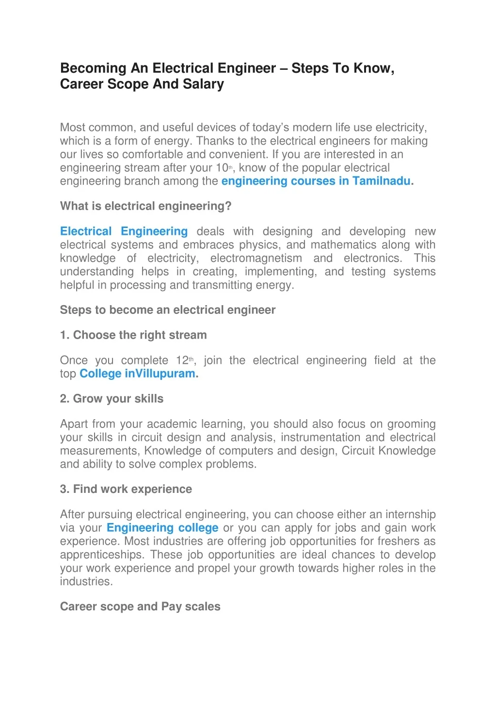 PPT - Becoming An Electrical Engineer – Steps To Know, Career Scope And ...