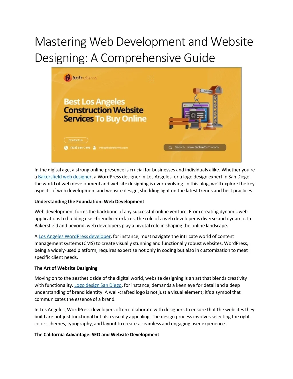 PPT - Mastering Web Development and Website Designing PowerPoint ...