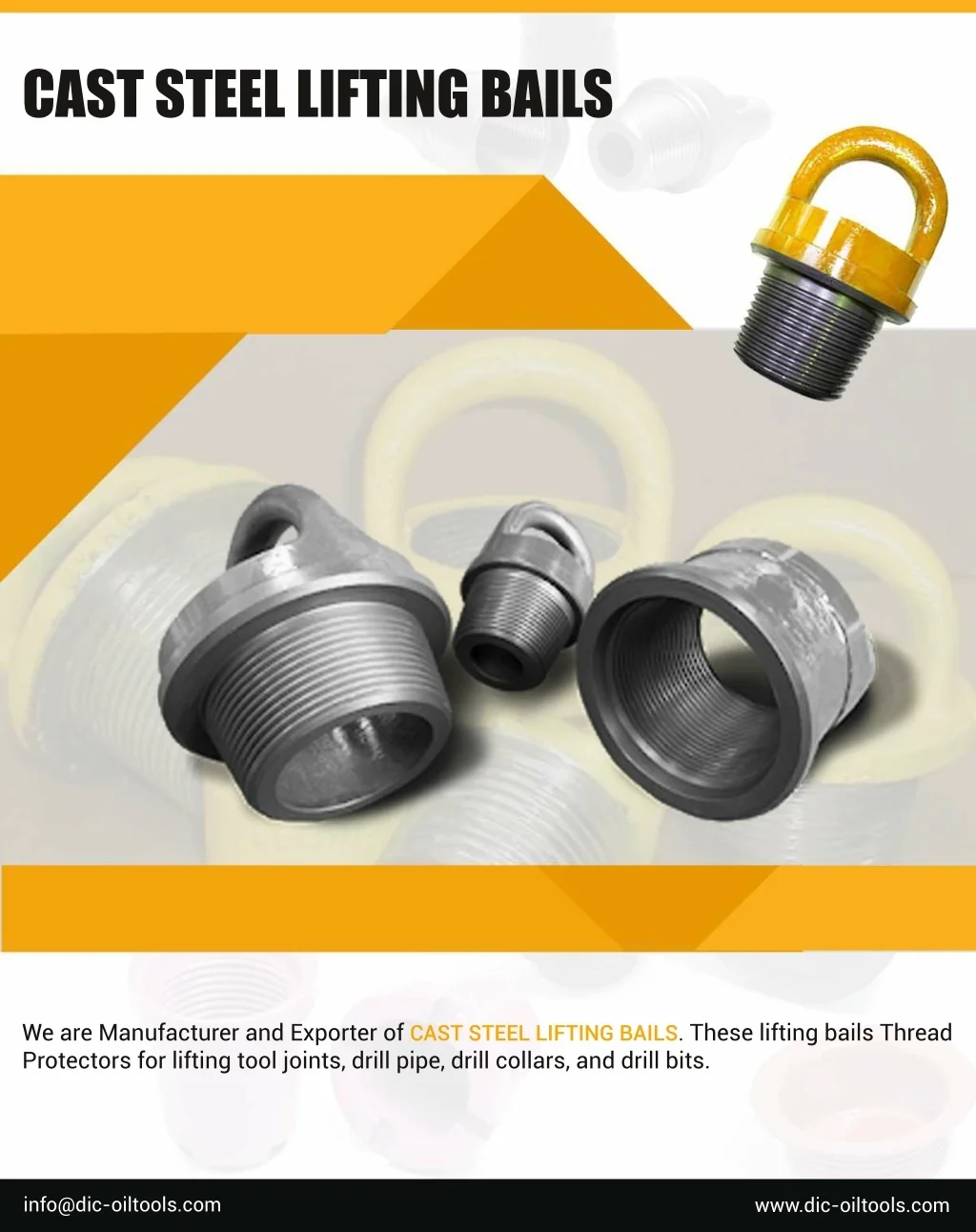 PPT - Cast Steel Lifting Bails PowerPoint Presentation, free download ...