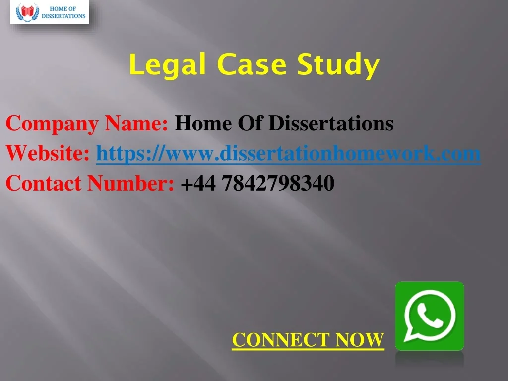 PPT - Legal Case Study PowerPoint Presentation, free download - ID:12869539