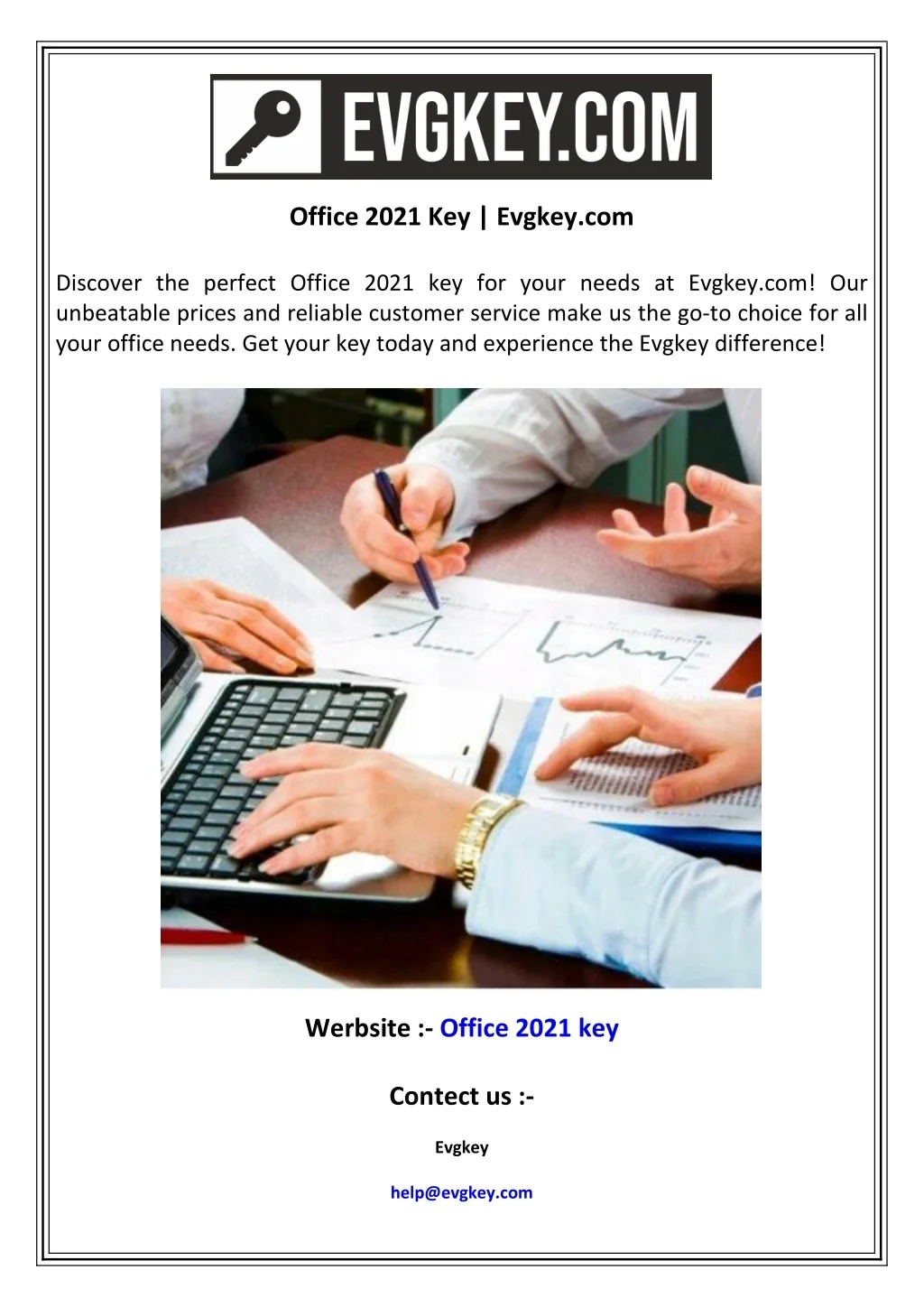 PPT - Office 2021 Key Evgkey.com PowerPoint Presentation, free download ...