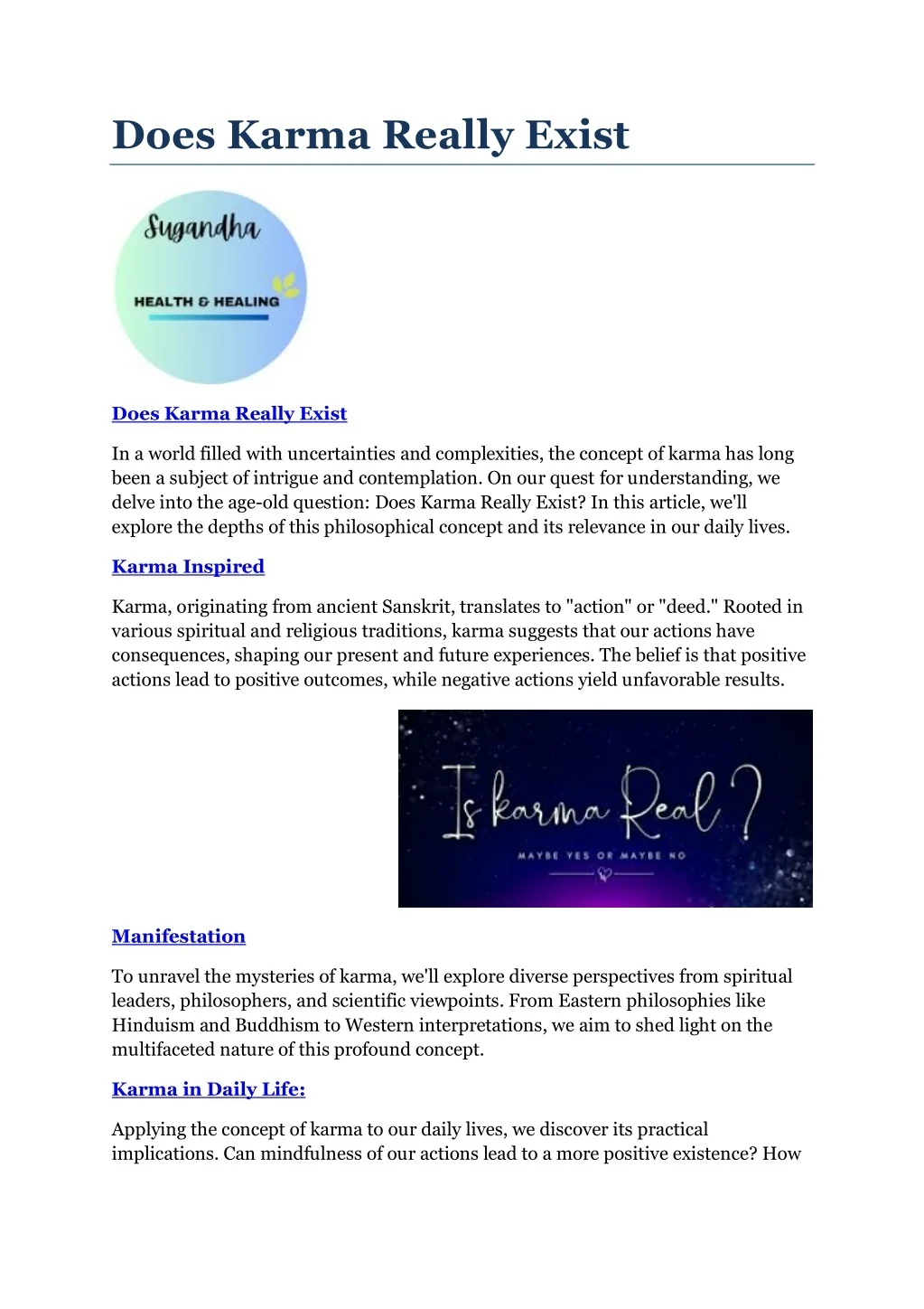 PPT - Does Karma Really Exist PowerPoint Presentation, free download ...