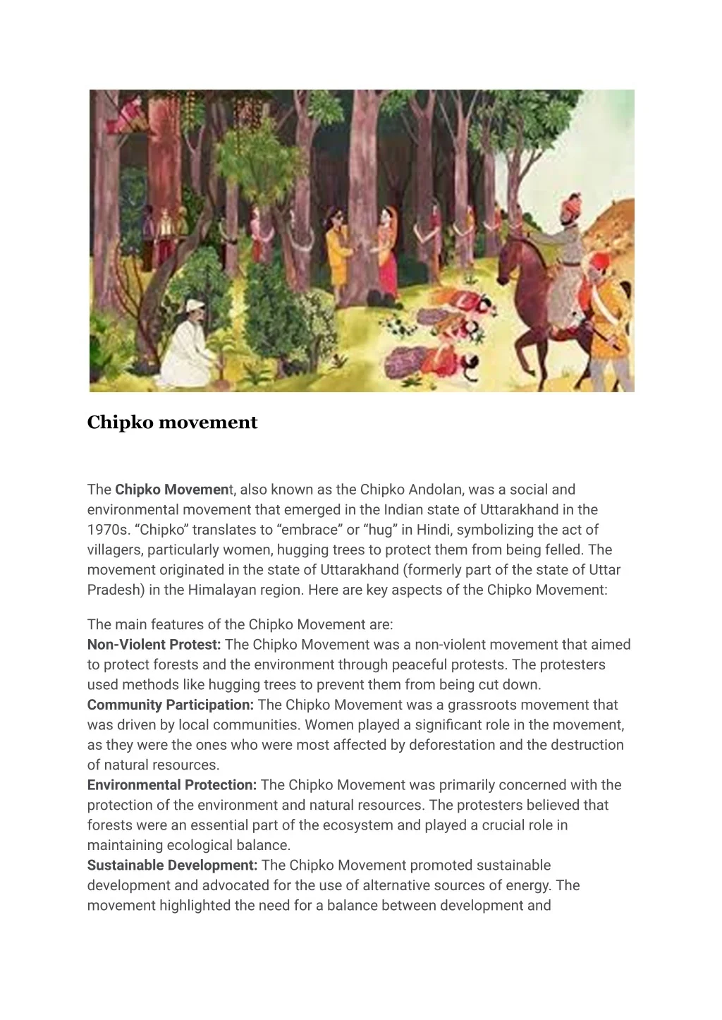 PPT - chipko movement PowerPoint Presentation, free download - ID:12884062