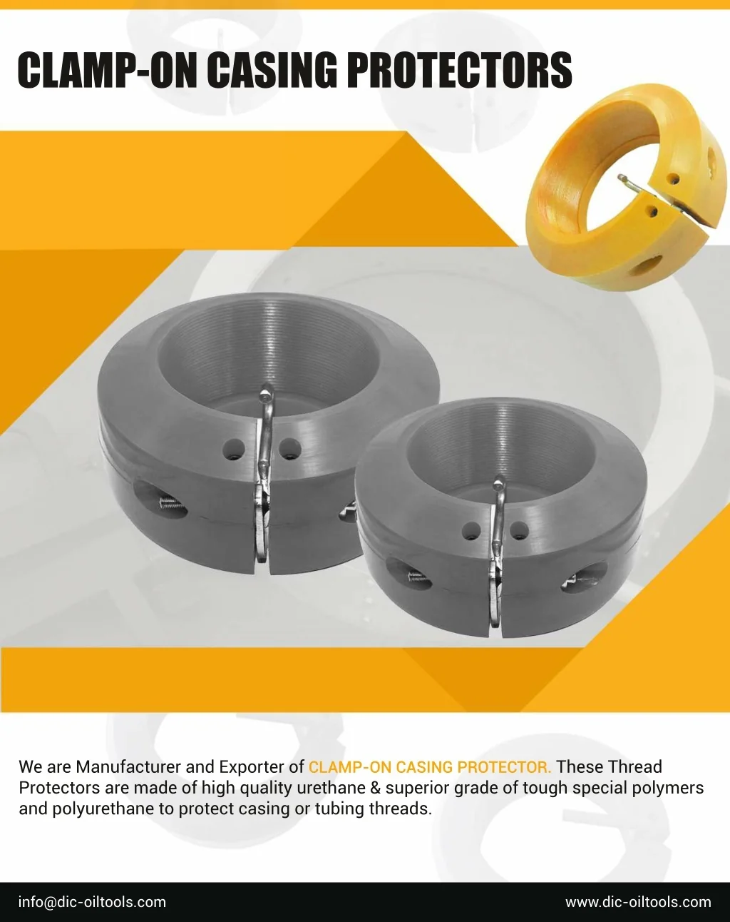 PPT - Clamp-ON Casing Protectors PowerPoint Presentation, free download ...