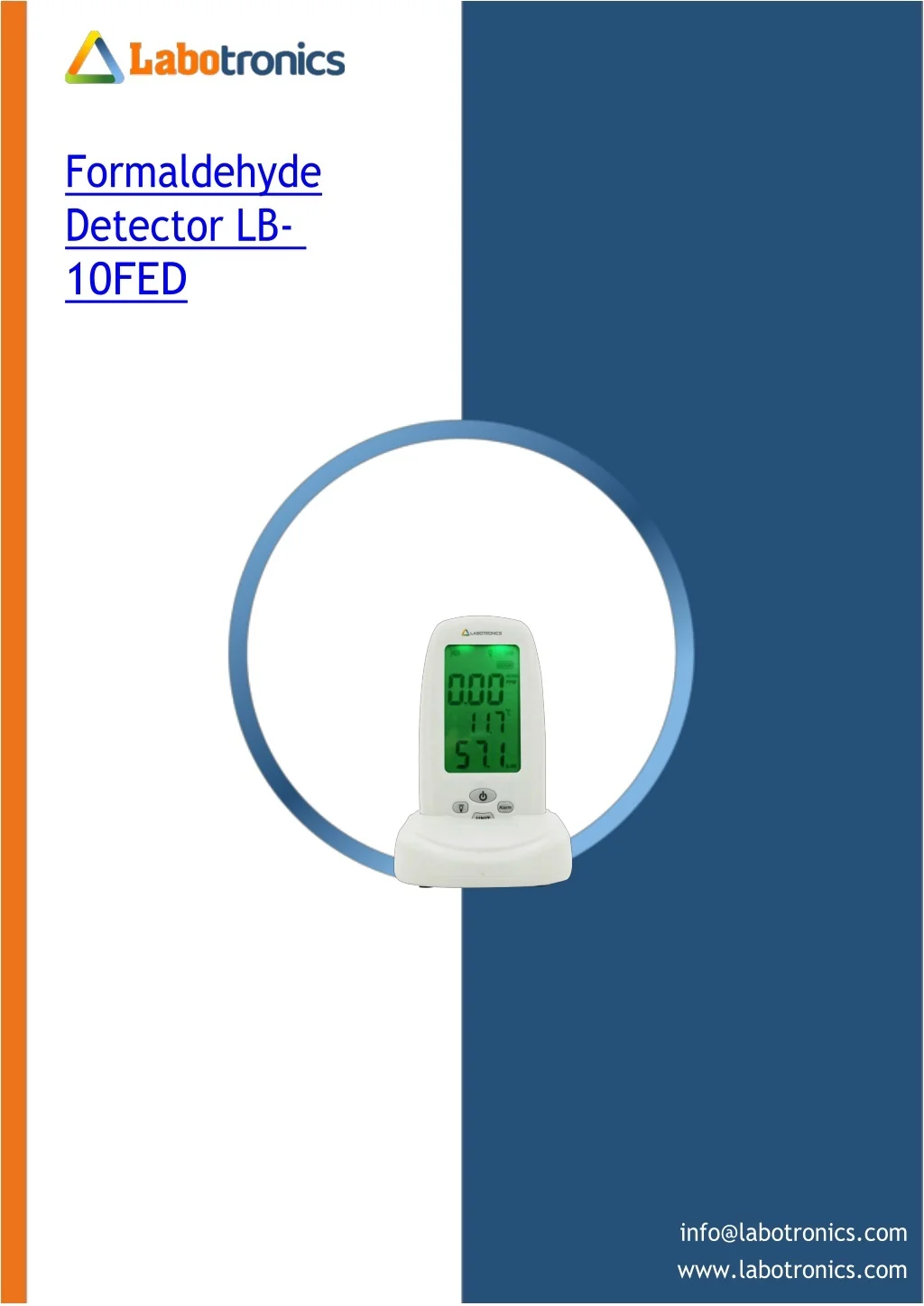 PPT - Formaldehyde-Detector PowerPoint Presentation, free download - ID ...
