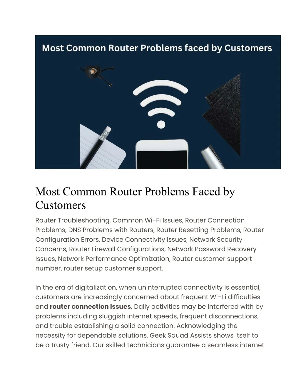 PPT - Most Common Router Problems Faced by Customers PowerPoint ...