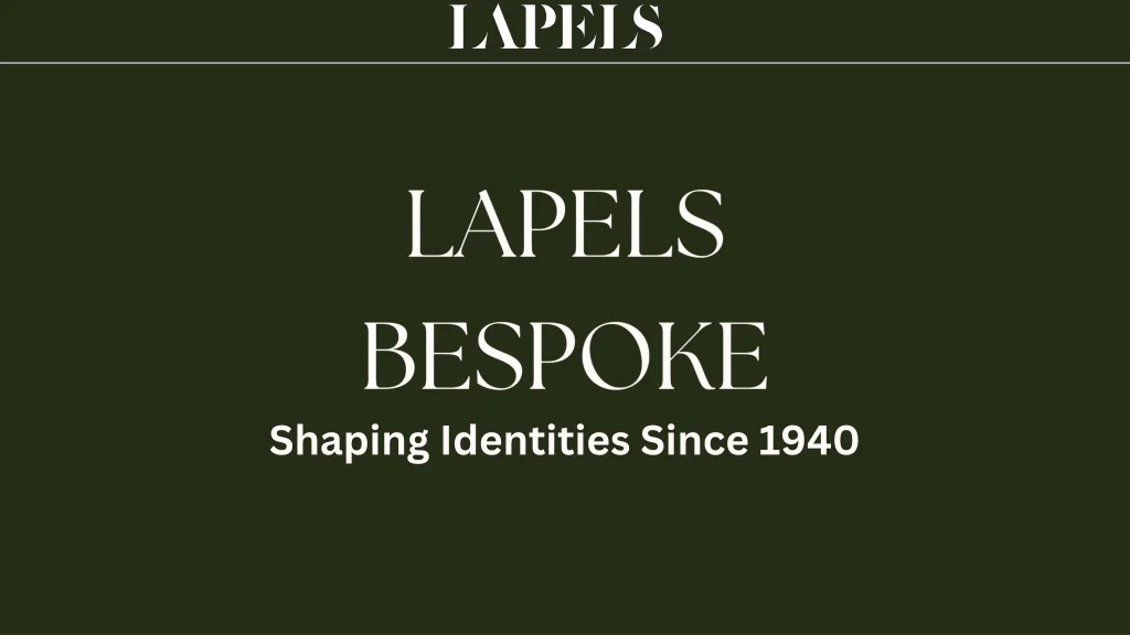 PPT - Lapels Bespoke -Tailor Made Suits Dubai PowerPoint Presentation ...