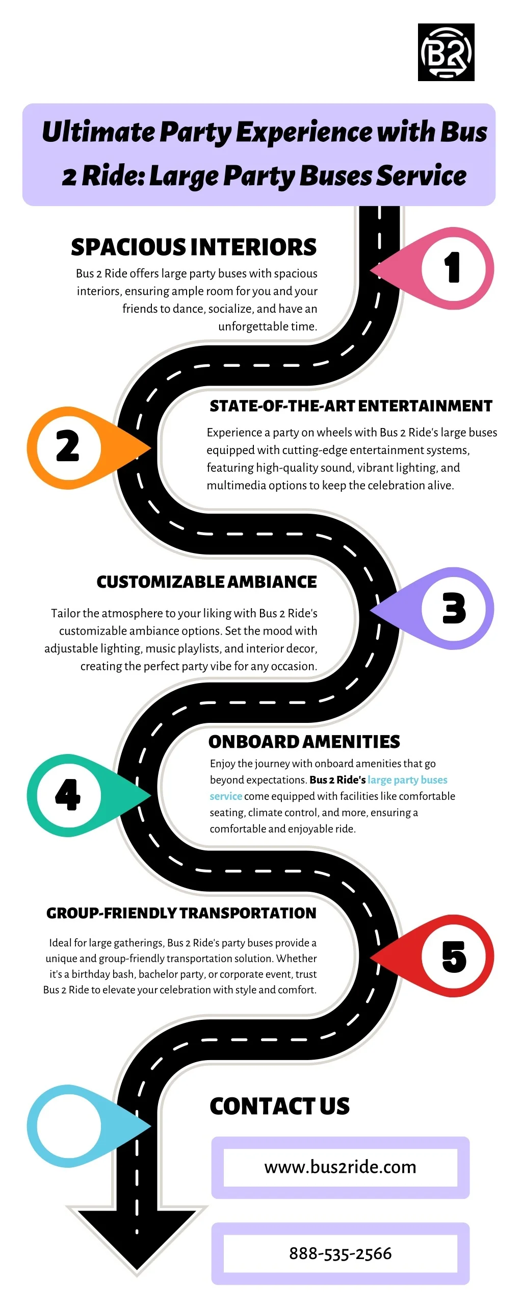 PPT - Ultimate Party Experience with Bus 2 Ride Large Party Buses ...