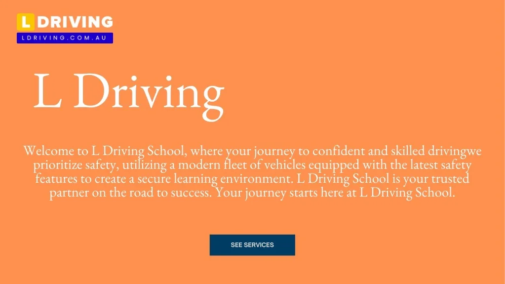 PPT - Driving lesson Sydney | L Driving PowerPoint Presentation, free ...