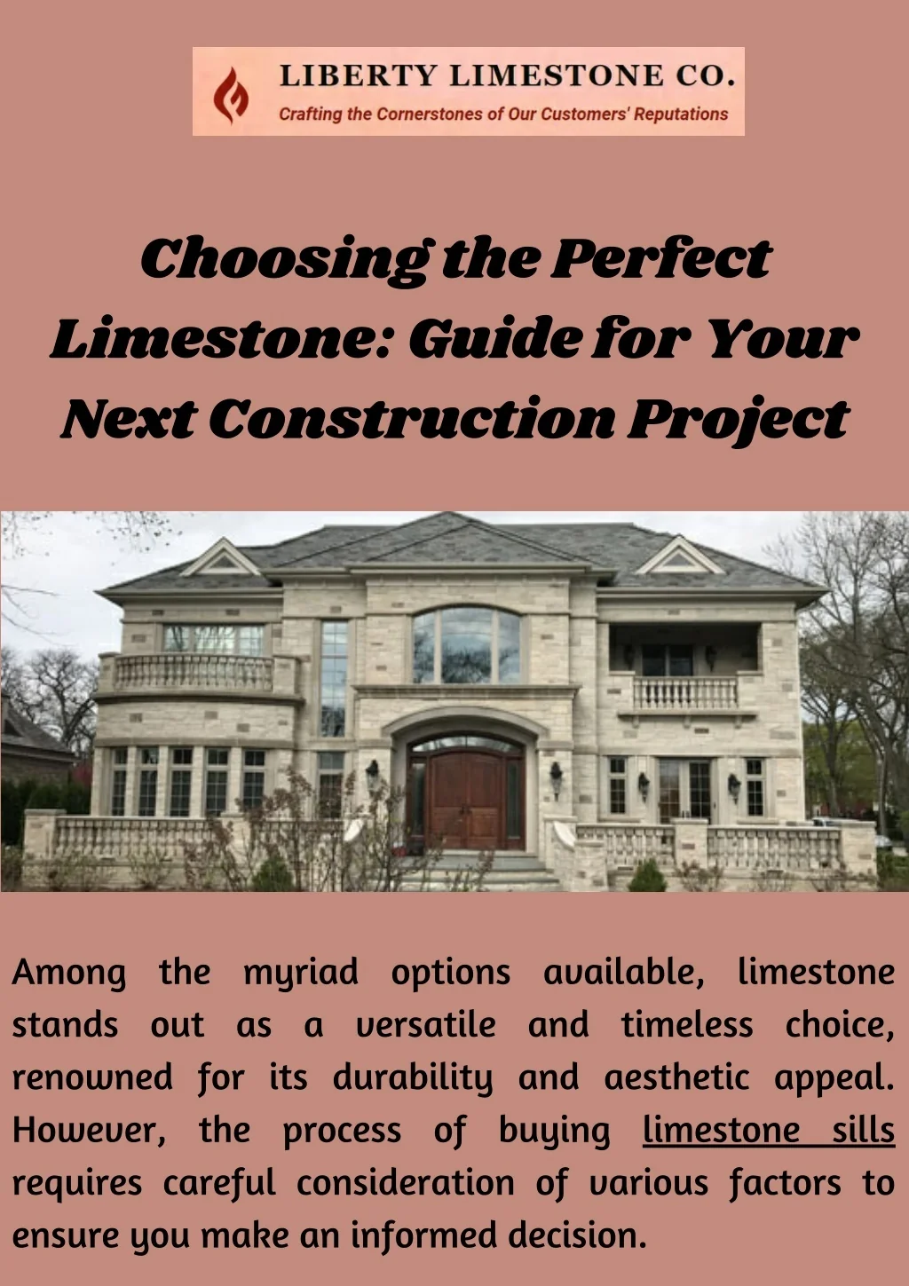PPT - Choosing the Perfect Limestone: Guide for Your Next Construction ...