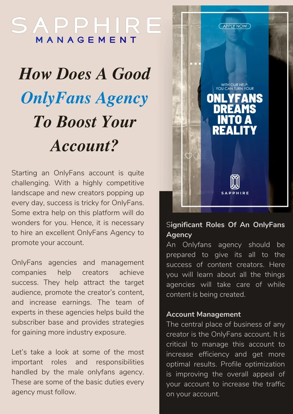 PPT - How Does A Good OnlyFans Agency To Boost Your Account PowerPoint ...