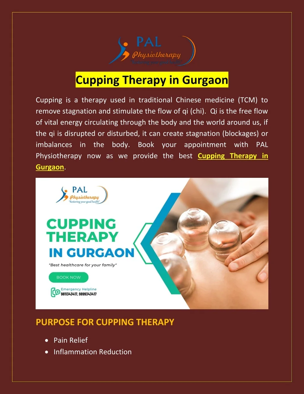 PPT - Cupping Therapy in Gurgaon PowerPoint Presentation, free download ...