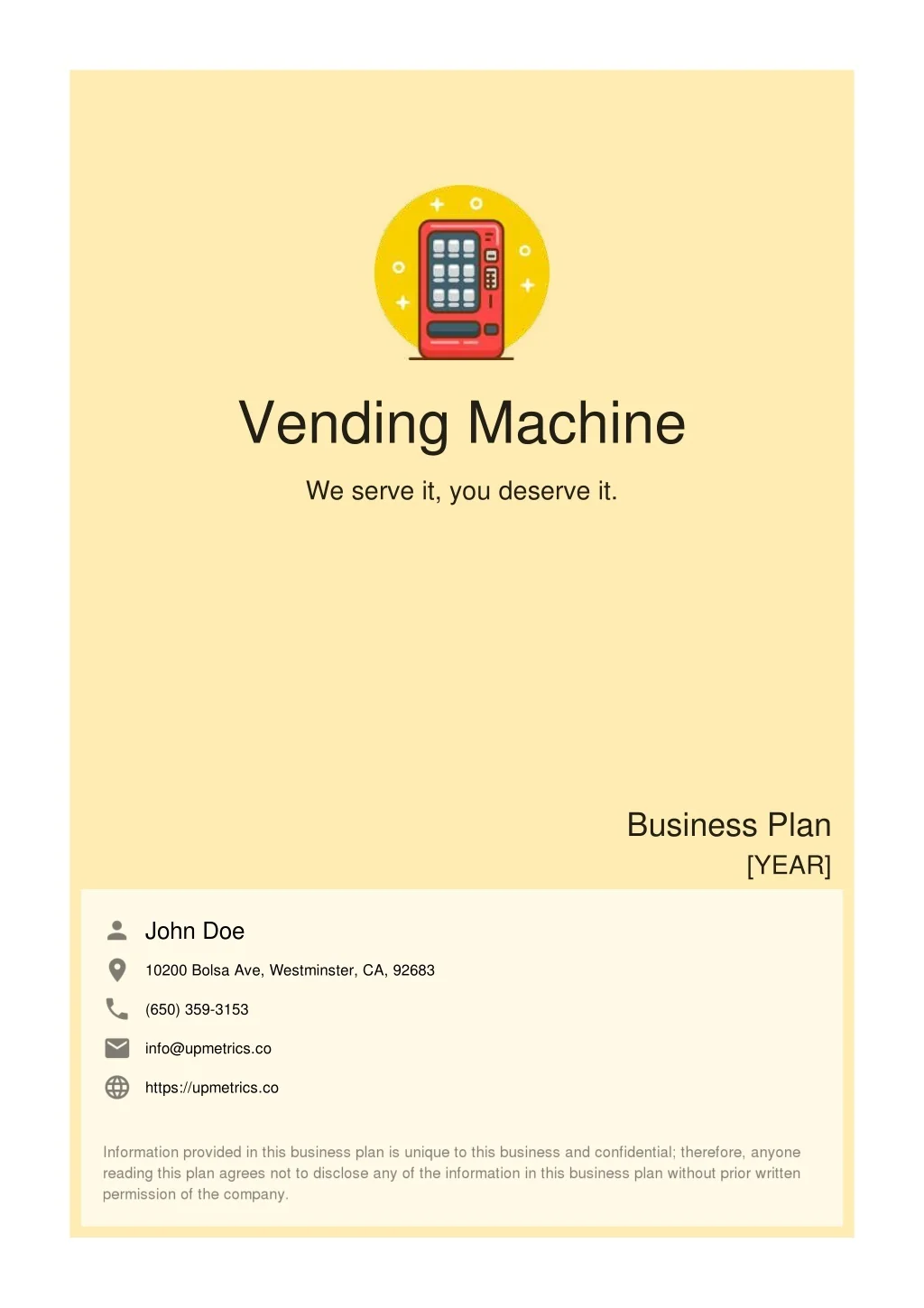 PPT - Vending machine business plan PowerPoint Presentation, free ...