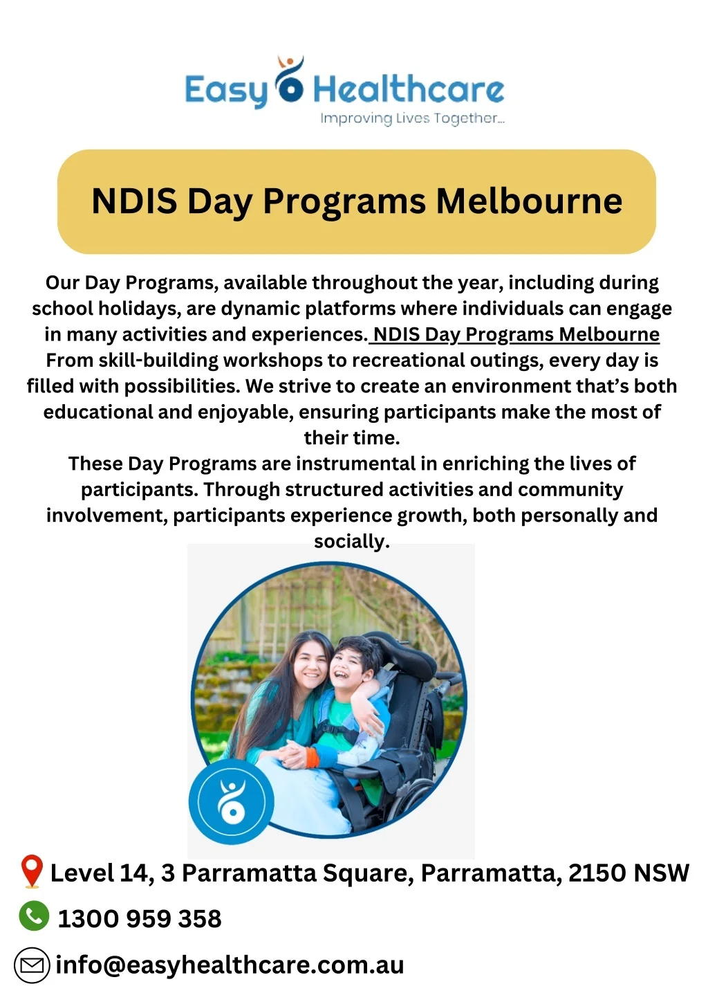 PPT - NDIS Day Programs Melbourne PowerPoint Presentation, free ...