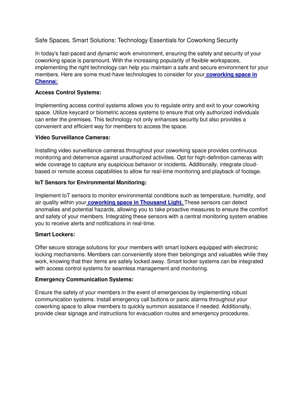 PPT - Safe-Spaces_-Smart-Solutions_-Technology-Essentials-for-Coworking-Security PowerPoint ...