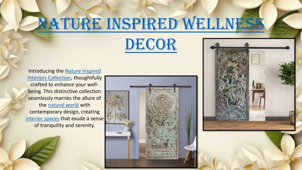 PPT - Nature Inspired Wellness Decor PowerPoint Presentation, free ...