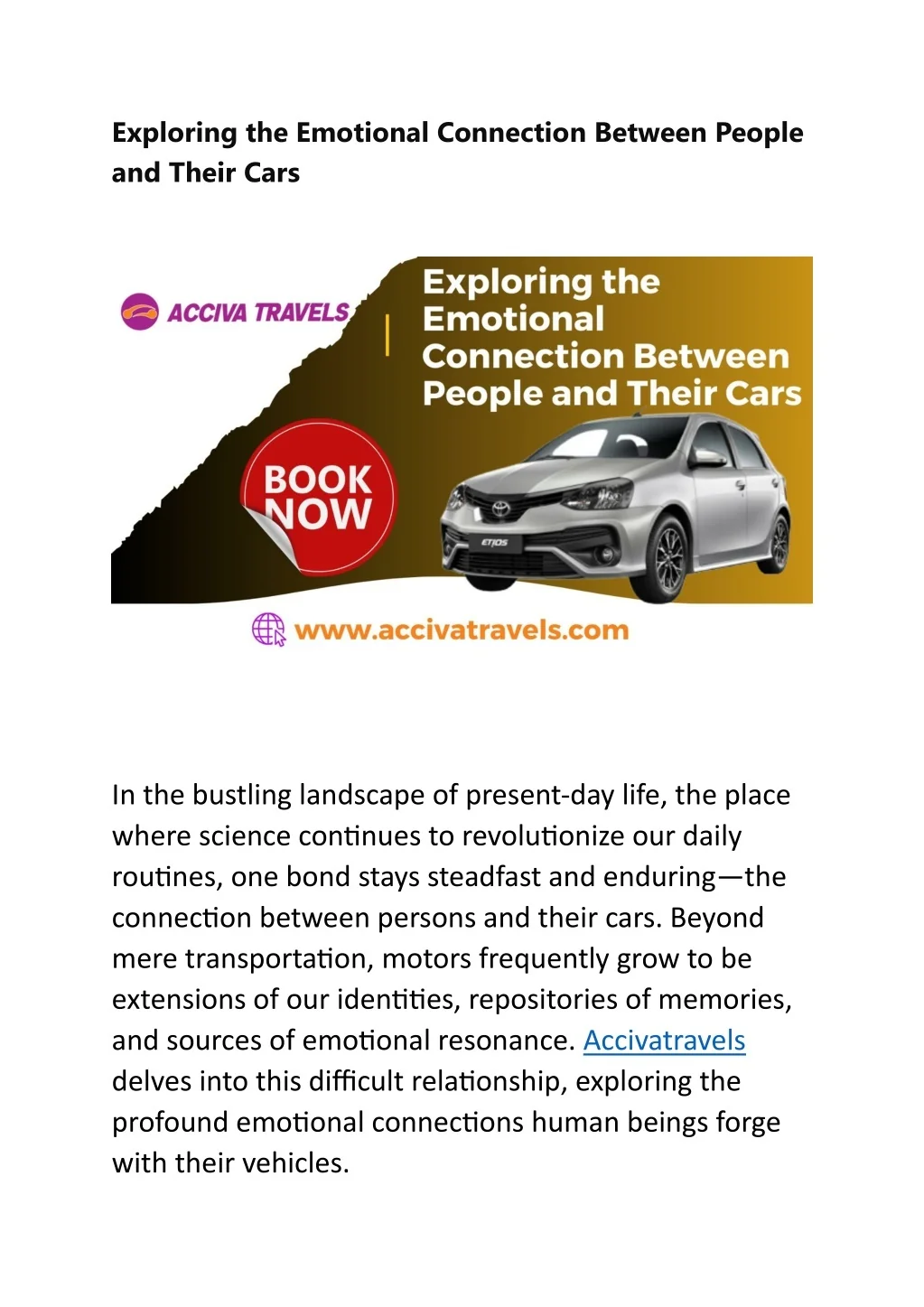PPT - Exploring the Emotional Connection Between People and Their Cars ...
