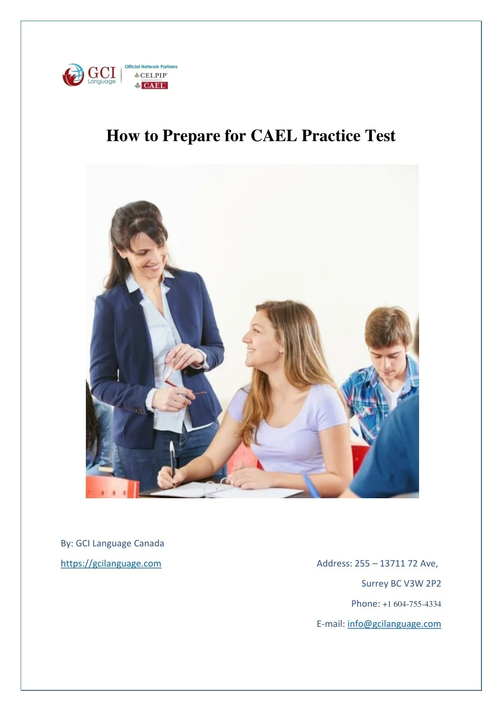 PPT - How to Prepare for CAEL Practice Test PowerPoint Presentation ...