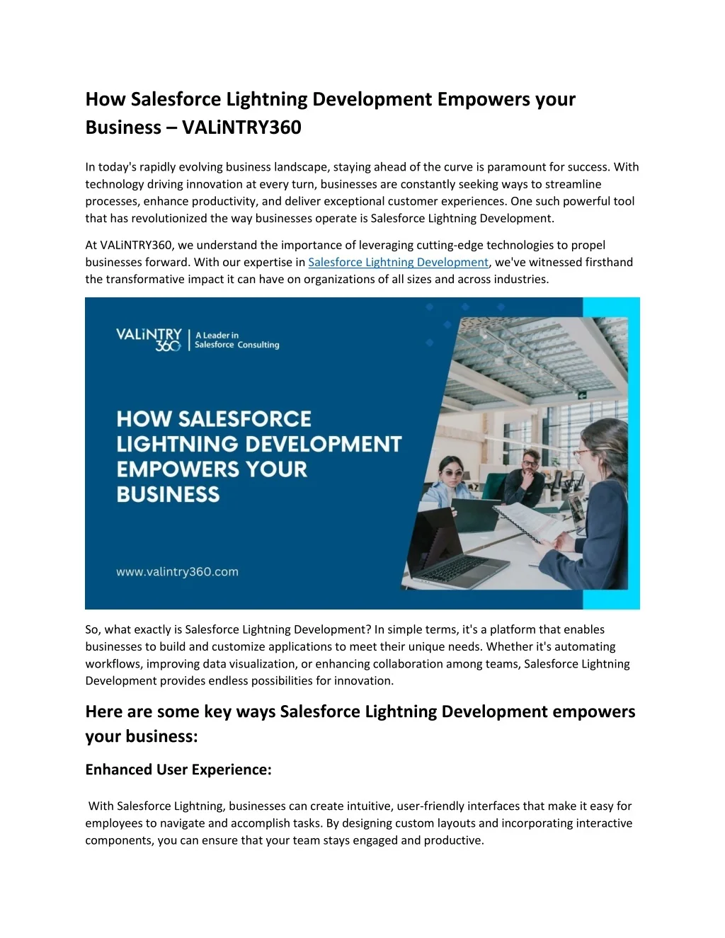 PPT - How Salesforce Lightning Development Empowers your Business PowerPoint Presentation - ID ...