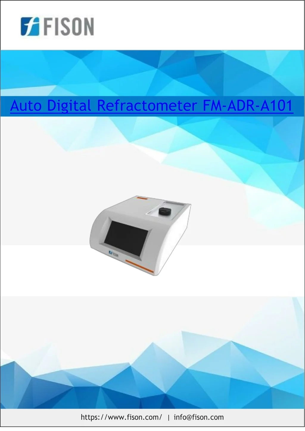 PPT - Auto-Digital-Refractometer-FM-ADR-A101 PowerPoint Presentation ...