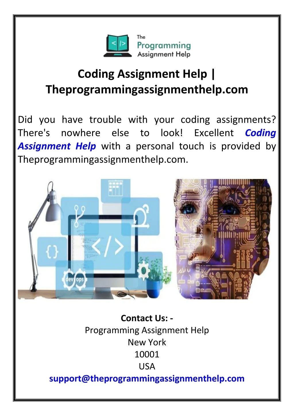 PPT - Coding Assignment Help Theprogrammingassignmenthelp.com ...