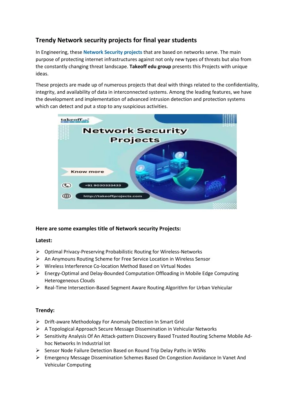 PPT - Trendy Network security projects for final year students PowerPoint Presentation - ID:12932788