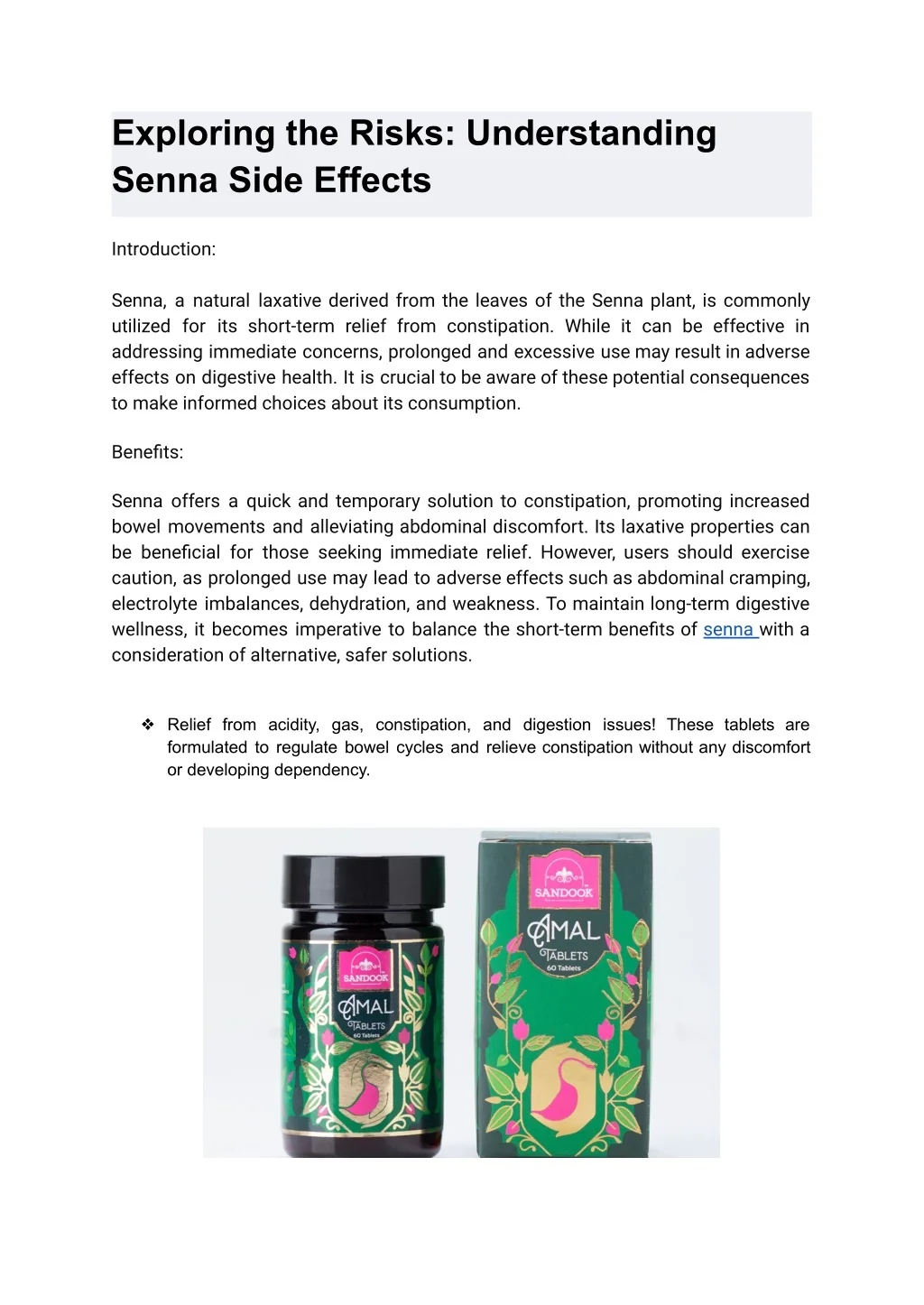 PPT - Exploring the Risks_ Understanding Senna Side Effects PowerPoint Presentation - ID:12933945