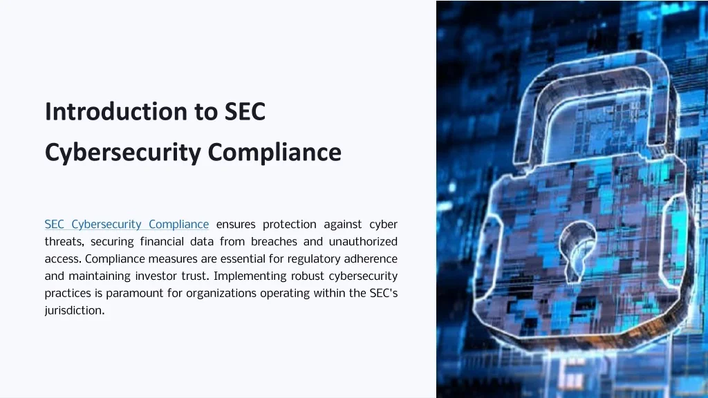 PPT - SEC Cybersecurity Compliance PowerPoint Presentation, free ...